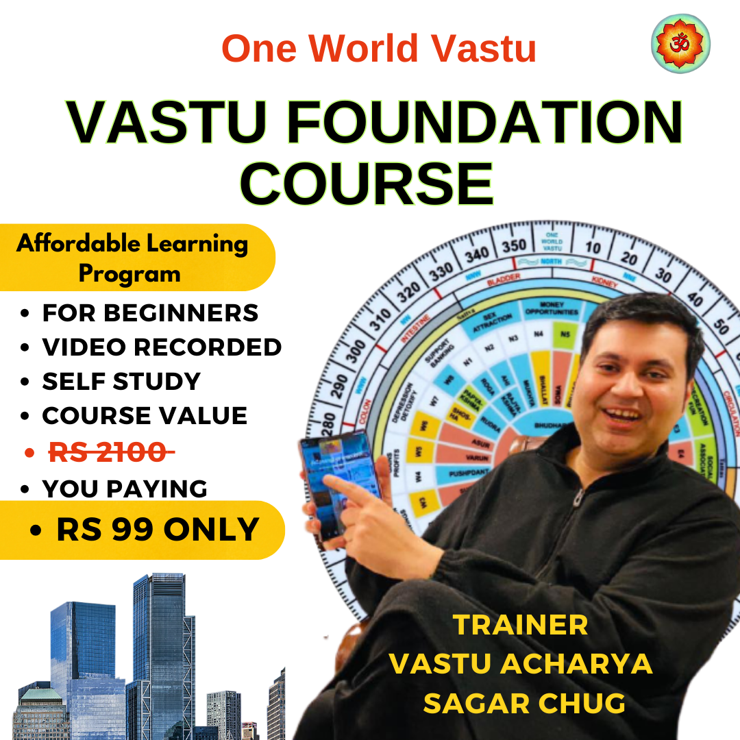 Vastu Foundation Course For Beginners - Self Study - Video Recorded ...